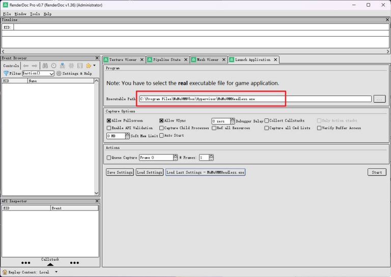 Capture MuMuPlayer Frames with RenderDoc Pro – RenderDoc Pro