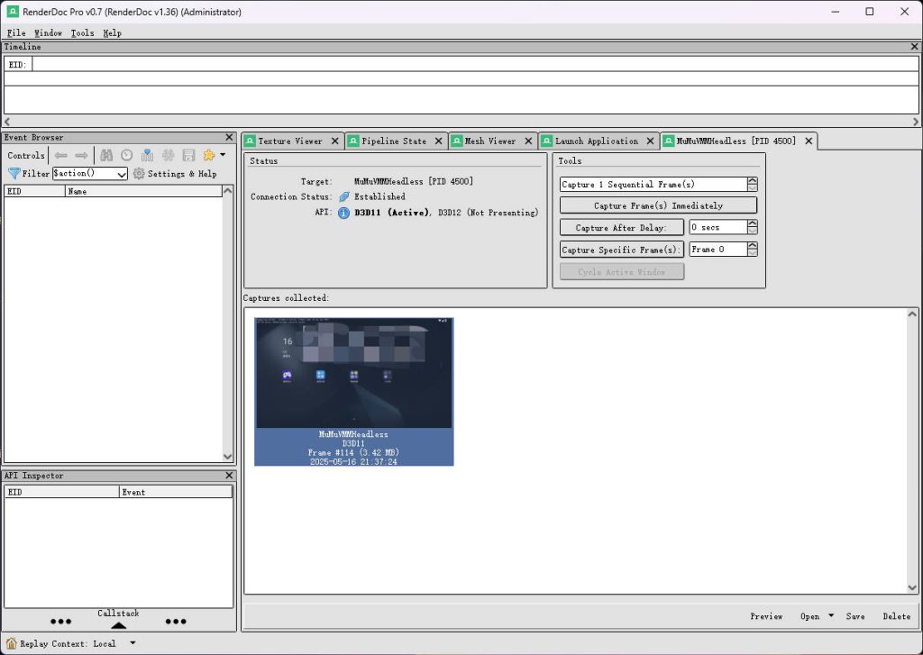 Capture MuMuPlayer Frames with RenderDoc Pro – RenderDoc Pro